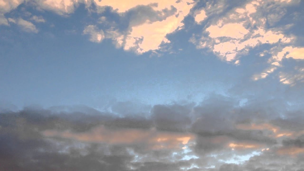 Sunset/Clouds Number 2 - YouTube
