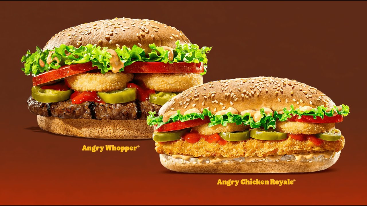 Whopper’ı® kızdırdık, ﻿Angry Whopper® oldu! ﻿﻿Acısını sizden çıkaracak ...