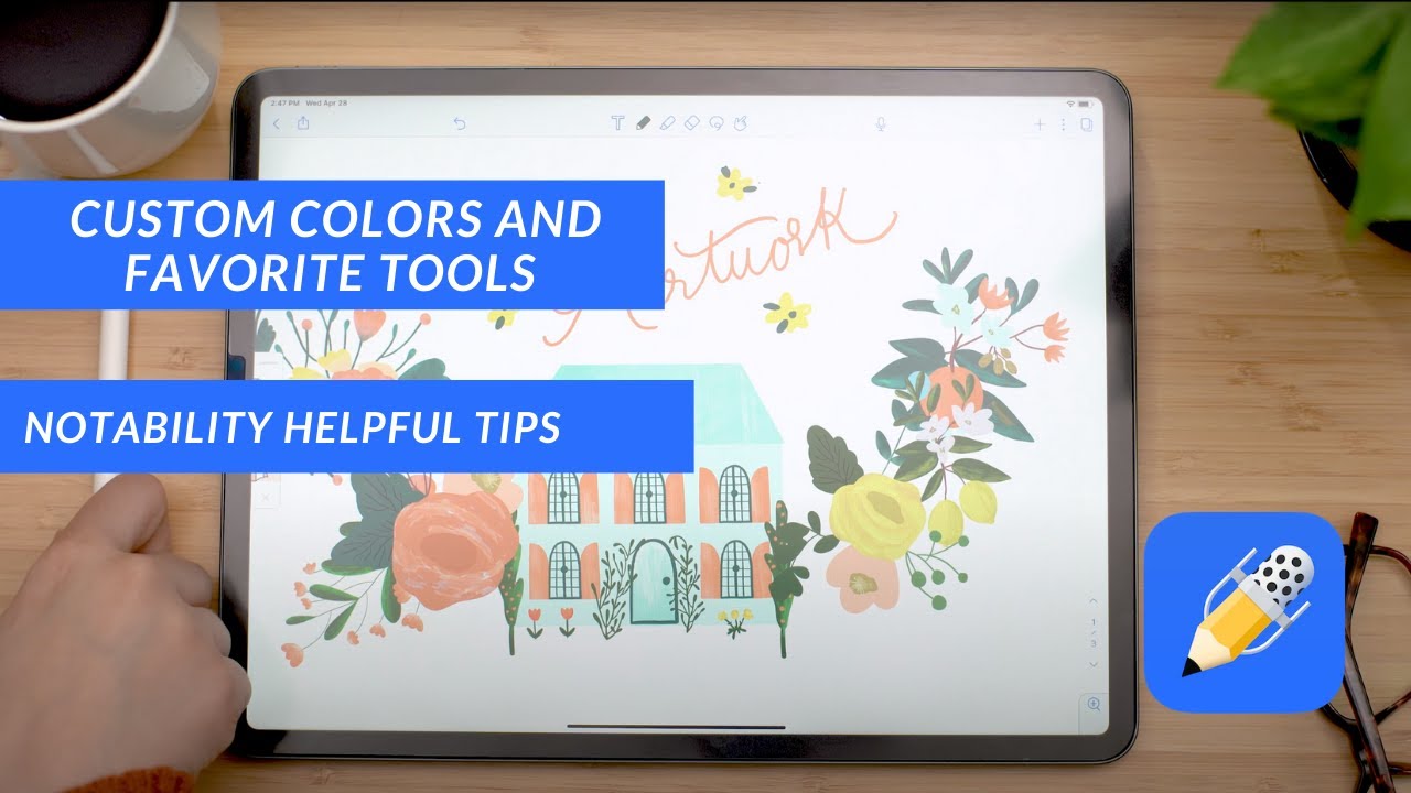 Custom Colors And Favorite Tools In Notability YouTube