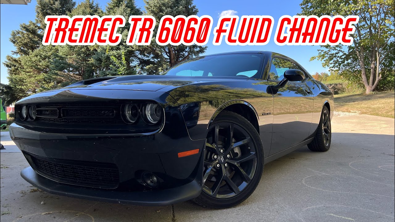 How We Change Tremec TR 6060 Transmission Fluid In A 2022 Dodge ...