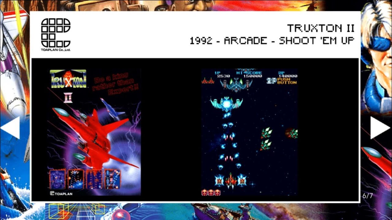 Truxton 2 | Toaplan Arcade 3 | Game 6 of 7 | Evercade Handheld - YouTube