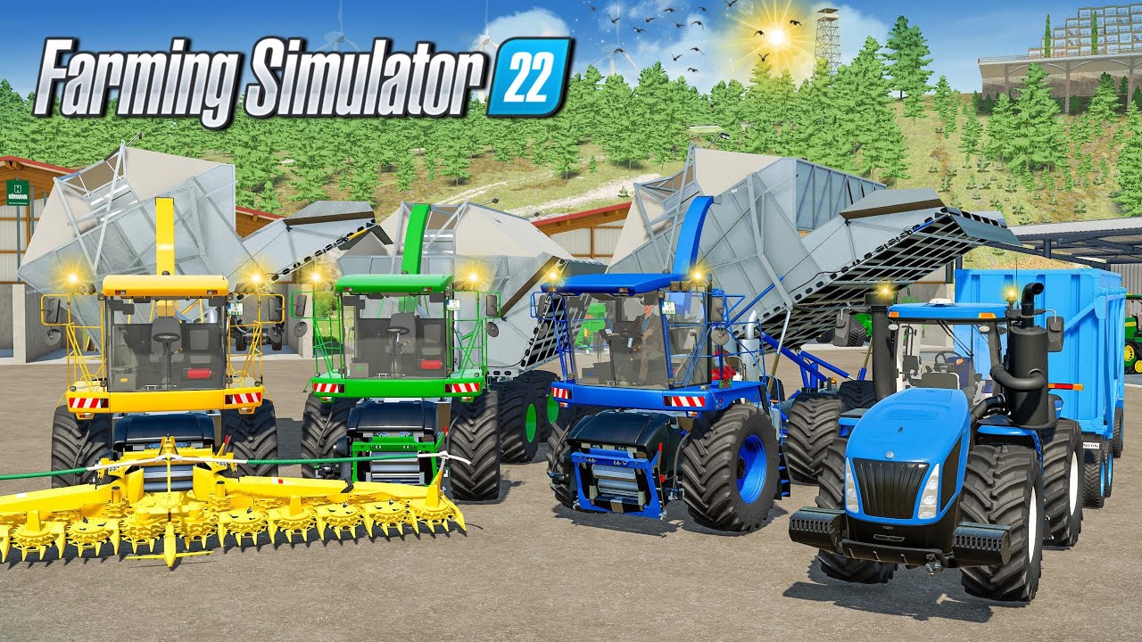 10 MILLION SUGARCANE Harvest with BUTCHER In FS22 | FS22 | TIMELAPSE ...