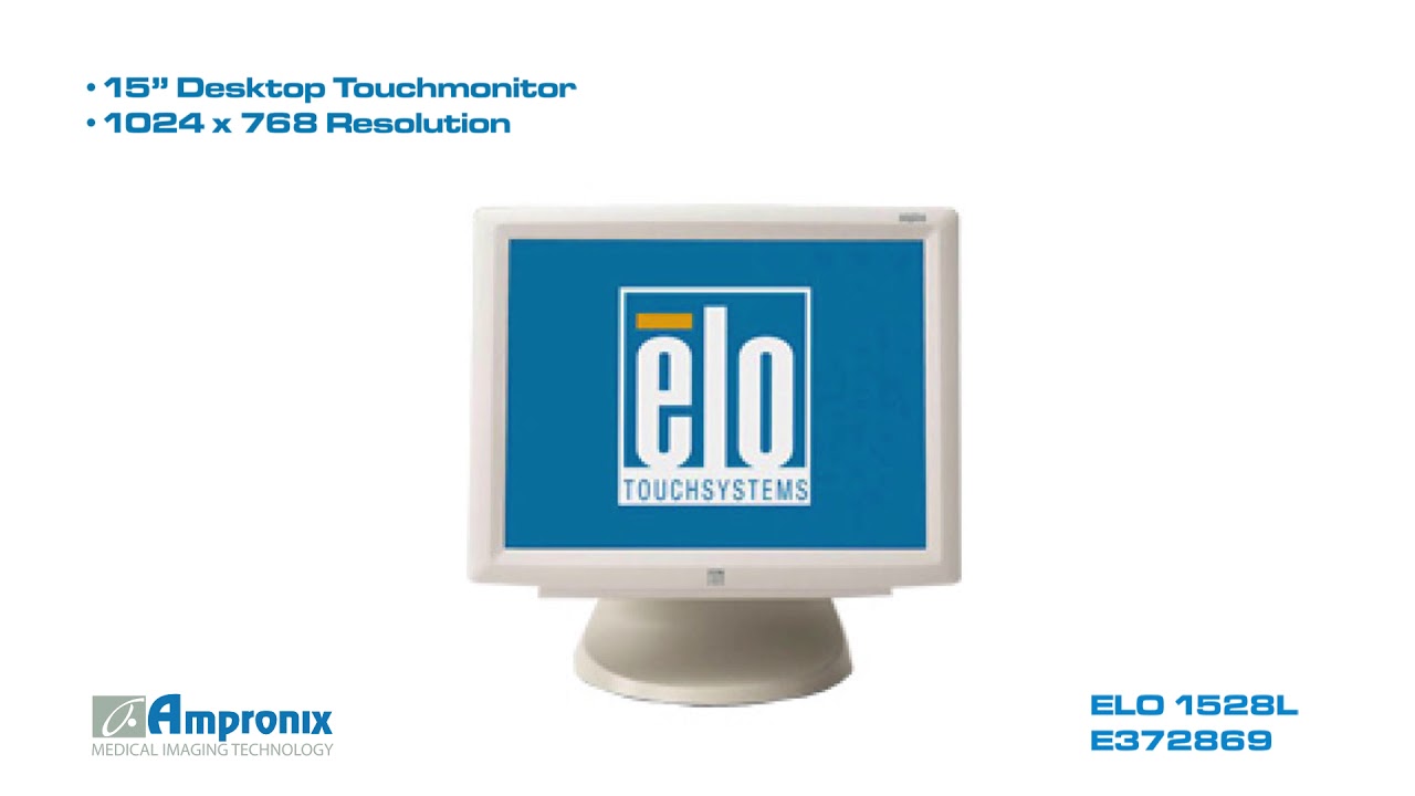 ELO 1528L E372869 Touchmonitor Sales | Service | Repair | Exchange ...