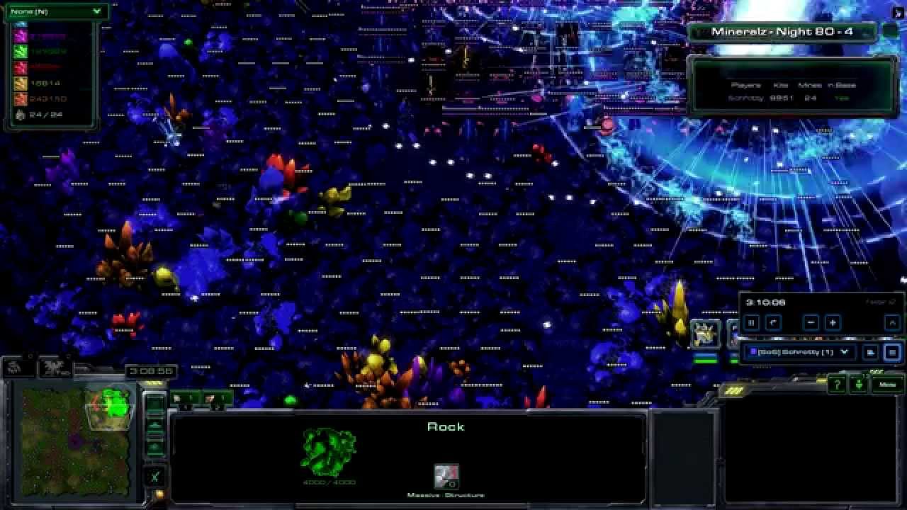 StarCraft 2 Mineralz Survival v0.114 - 100 nights solo insane gameplay ...