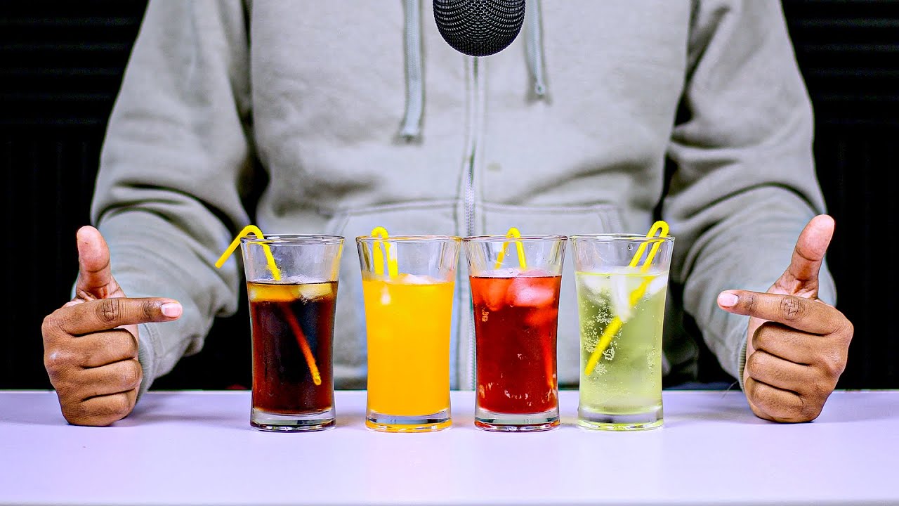 ASMR FANTA PEPSI Beverages | Water Drinking Sounds ASMR NO TALKING ...