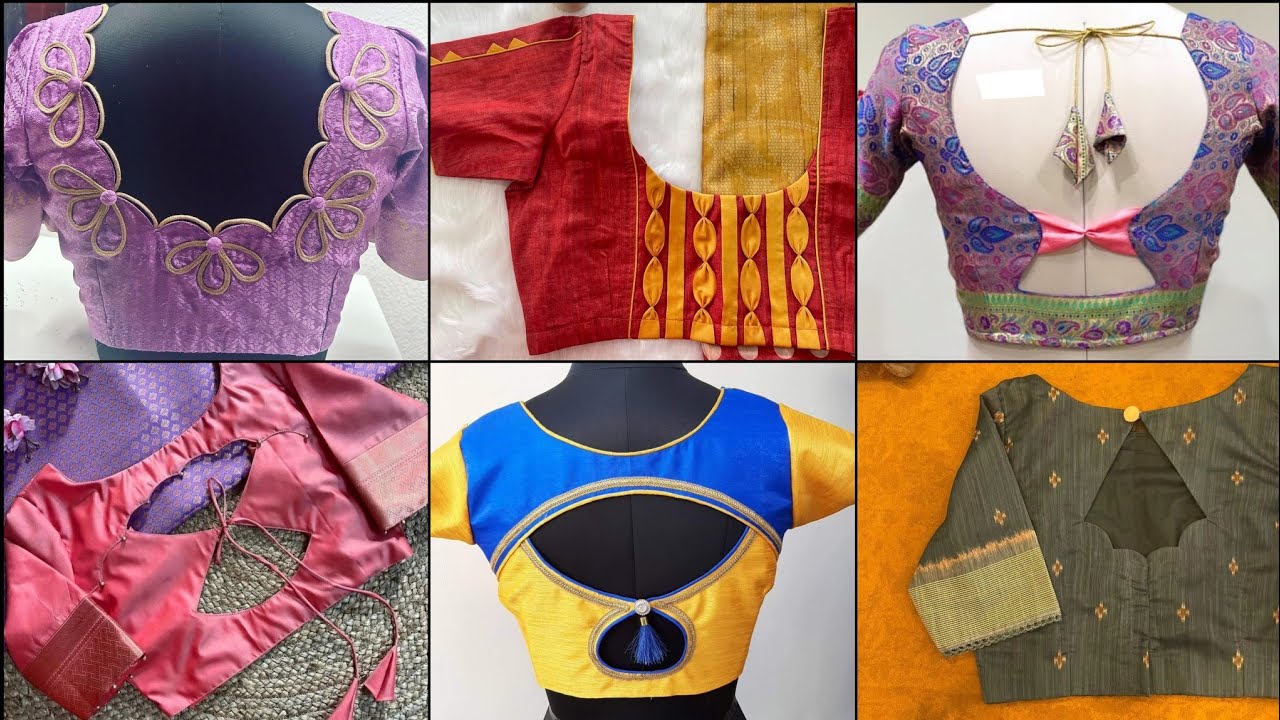 blouse back neck designs images | new blouse design 2023 | new model ...