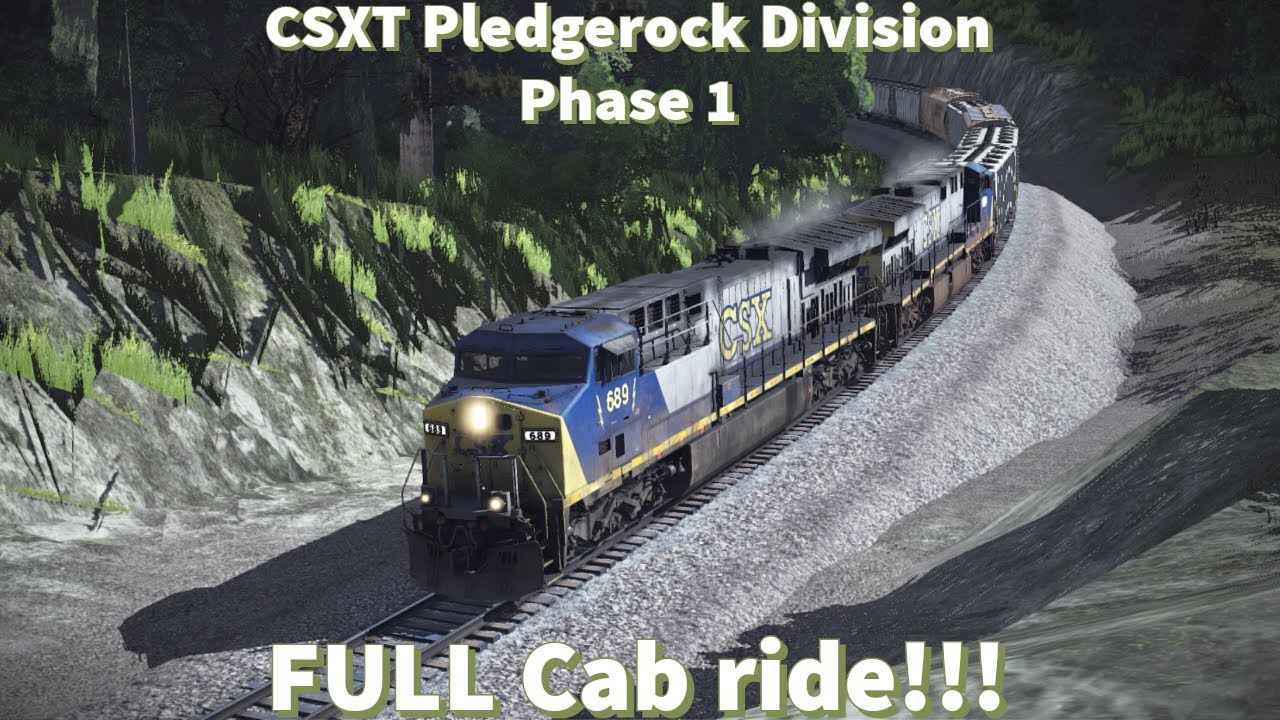 Cab Ride!!! | CSXT Pledgerock Division Phase 1 Full Cab ride!!! - YouTube