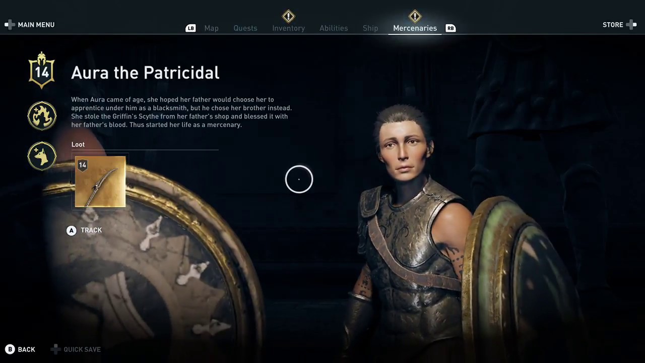 Assassin's Creed: Odyssey | Mercenaries | Aura The Patricidal ⚔️ - YouTube