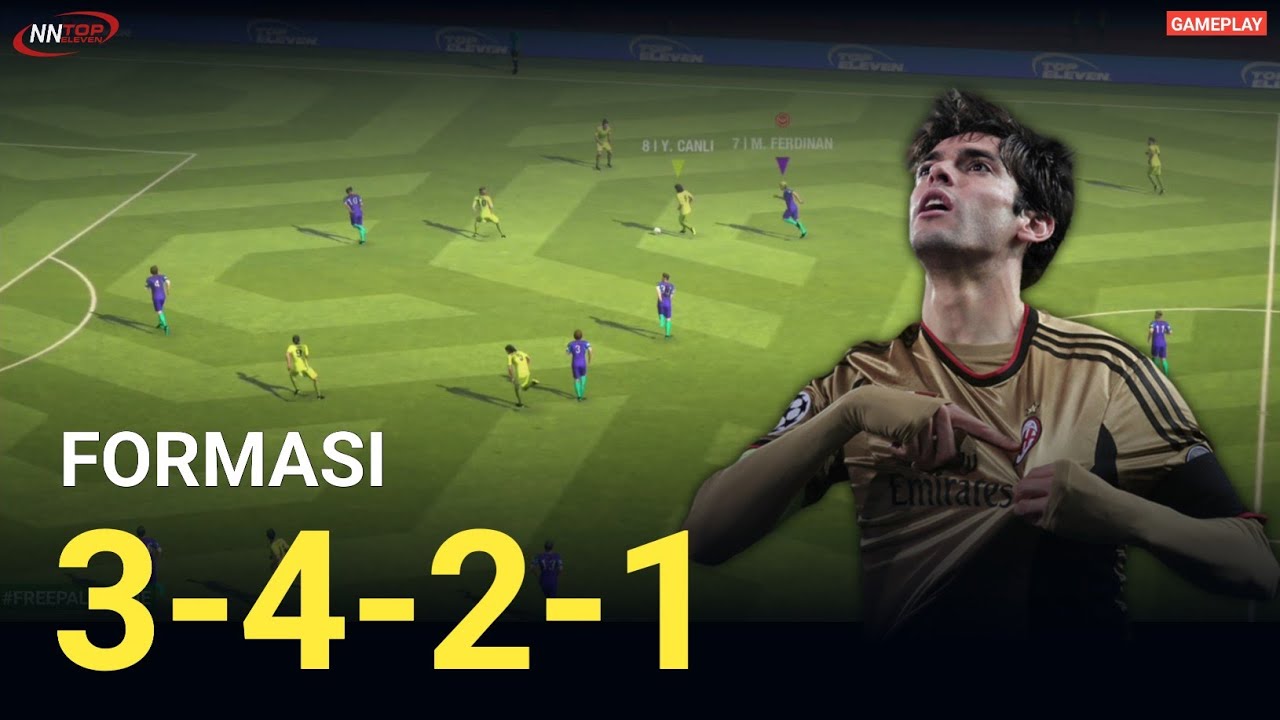 Formasi 3 4 2 1 Top Eleven 2024 Gameplay YouTube