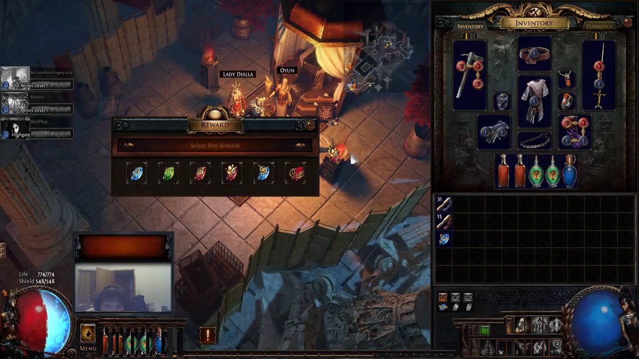 Path of Exile Betrayal " Noob Stream Duelist Gladiator Bleed #4PL[eng ...