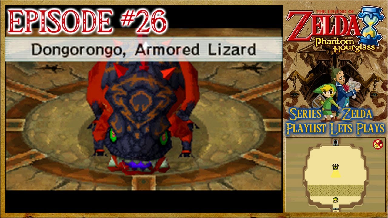 The Legend Of Zelda: Phantom Hourglass - Dongorongo, Armored Lizard ...