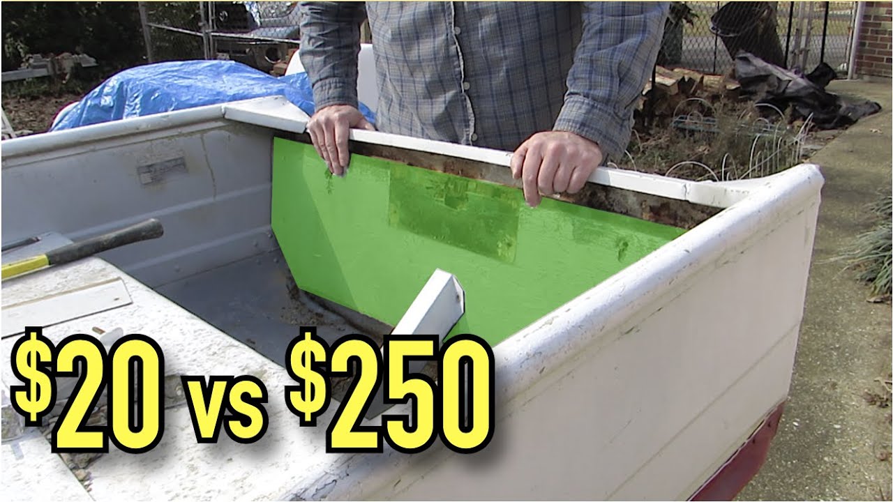 Boat Transom Replacement - Marine plywood, coosa board, or something ...