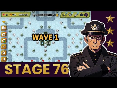 Turret Defense King - Stage 76 Playthrough