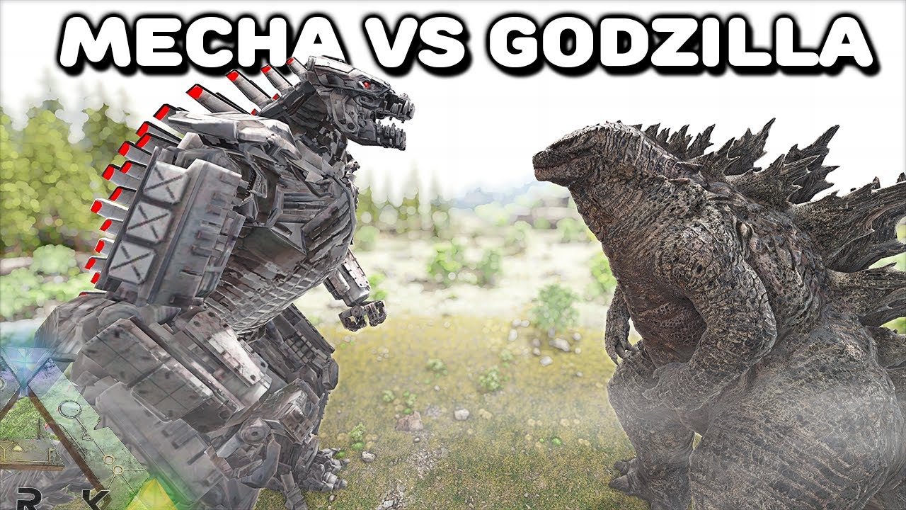 MECHAGODZILLA VS GODZILLA !! | MEGA MONSTERS | ARK SURVIVAL EVOLVED ...