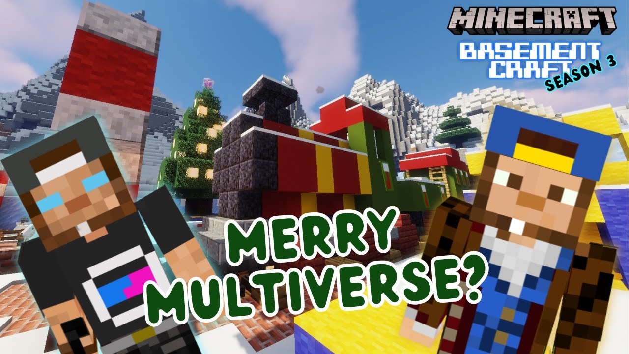 Minecraft Christmas Crossover?!!! (BasementCraft SMP/Cuppa Java SMP) - YouTube
