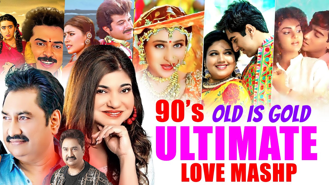 The 90's Ultimate Love Mashup | 90s Monsoon Mashup |Nonstop 90's Vibes ...