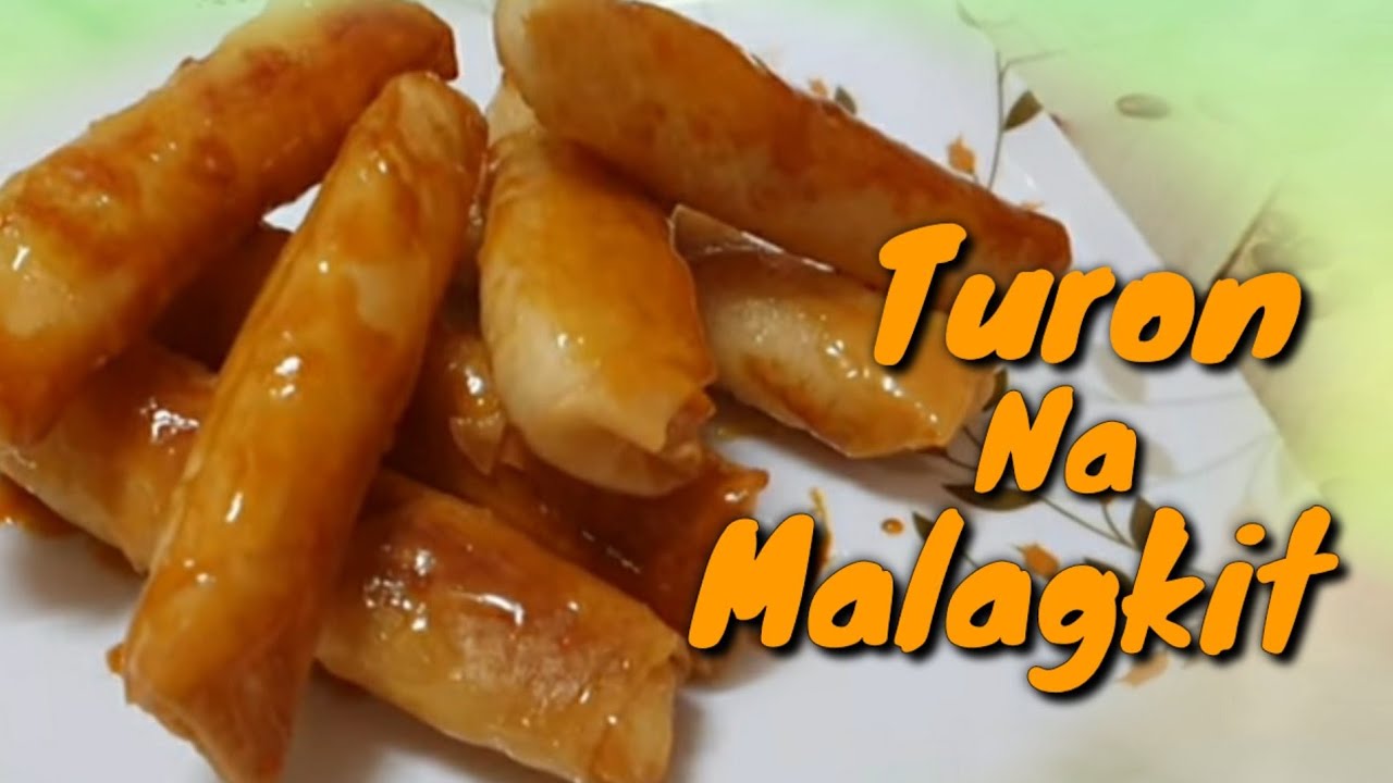 How to Make Turon na Malagkit - YouTube