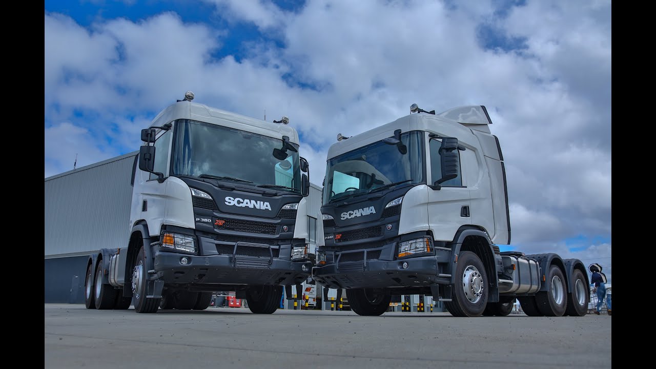 The Scania Euro 4 Truck Range: P440 and P380 Models - YouTube