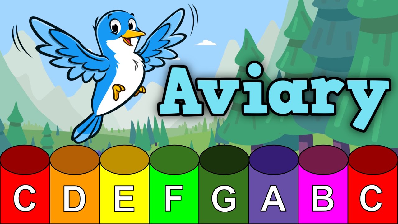 Aviary - Carnival of the Animals [Saint-Saëns] - Boomwhacker Play Along - YouTube
