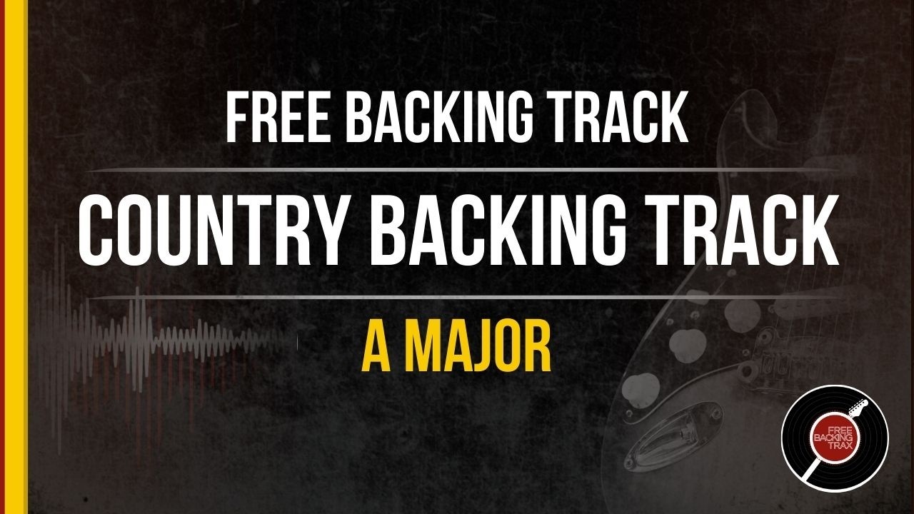 Country Guitar Jam Backing Track in A - YouTube