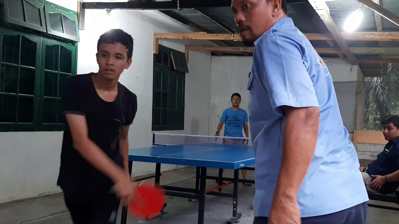 Friendly match pro table tennis - YouTube
