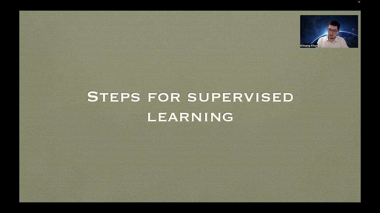 9 steps for using Machine Learning (Supervised Learning) - YouTube