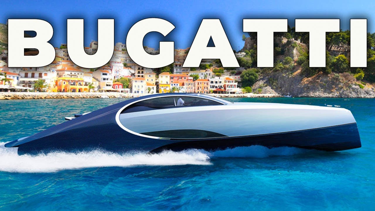 THE $4 MILLION BUGATTI NINIETTE 66 YACHT - YouTube