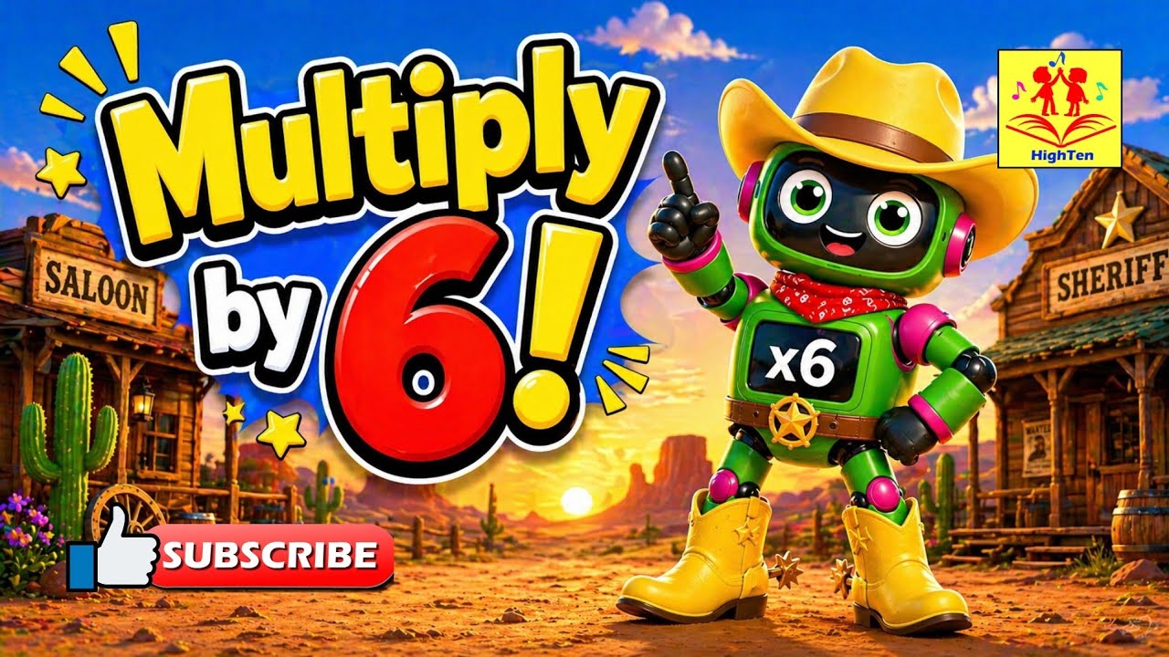 Let’s Multiply by 6! | Fun Times Table Song - YouTube