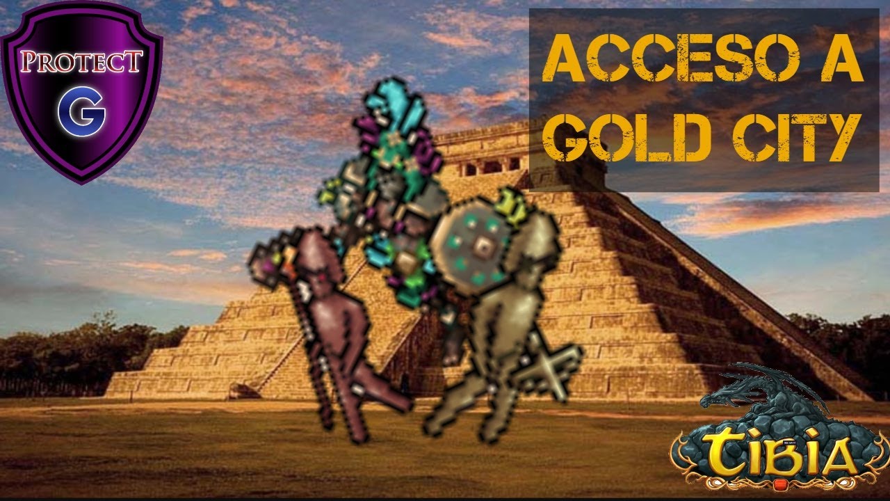 Tibia hunt (Lv500+) City of Gold (iks and mitmah) - YouTube