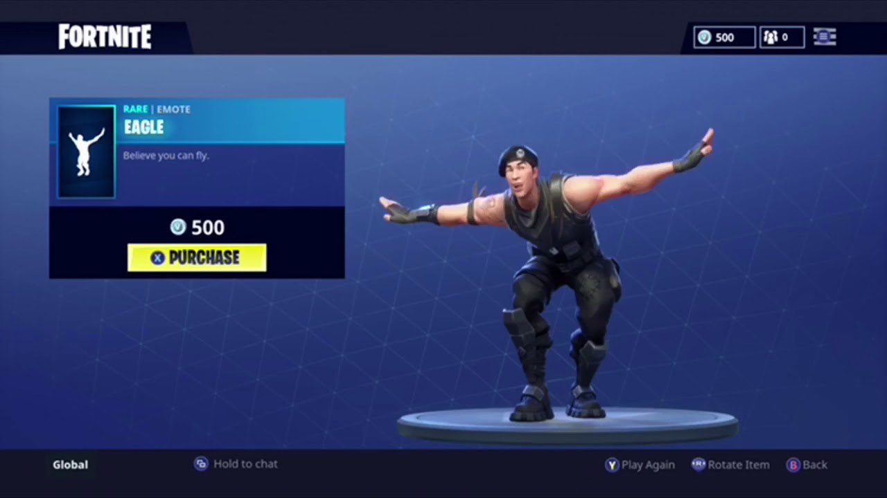 *NEW* Eagle Fortnite Dance Emote BassBooster/EARRAPE - YouTube
