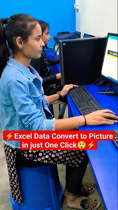 Excel Data Convert To Picture In Just One Click🔥😲 Viral Excel Exceltips Computer Youtube
