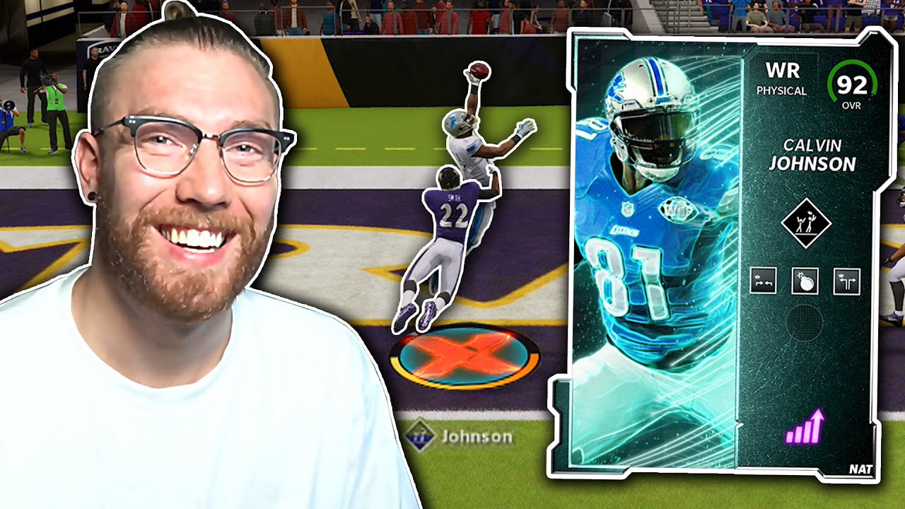 Calvin Johnson just dunks on everyone for an entire video... - YouTube
