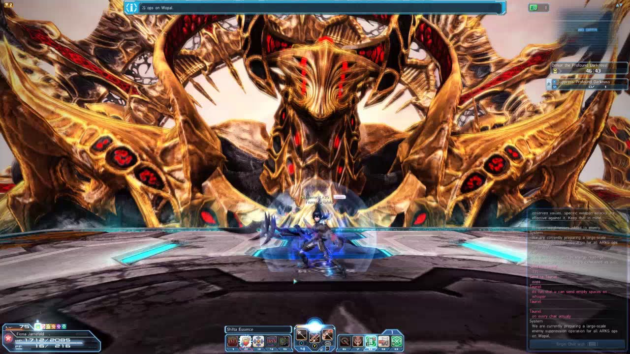 [PSO2 NA] HuFi Destroyer: Barren Blossom (Profound Darkness) solo XH 15 ...