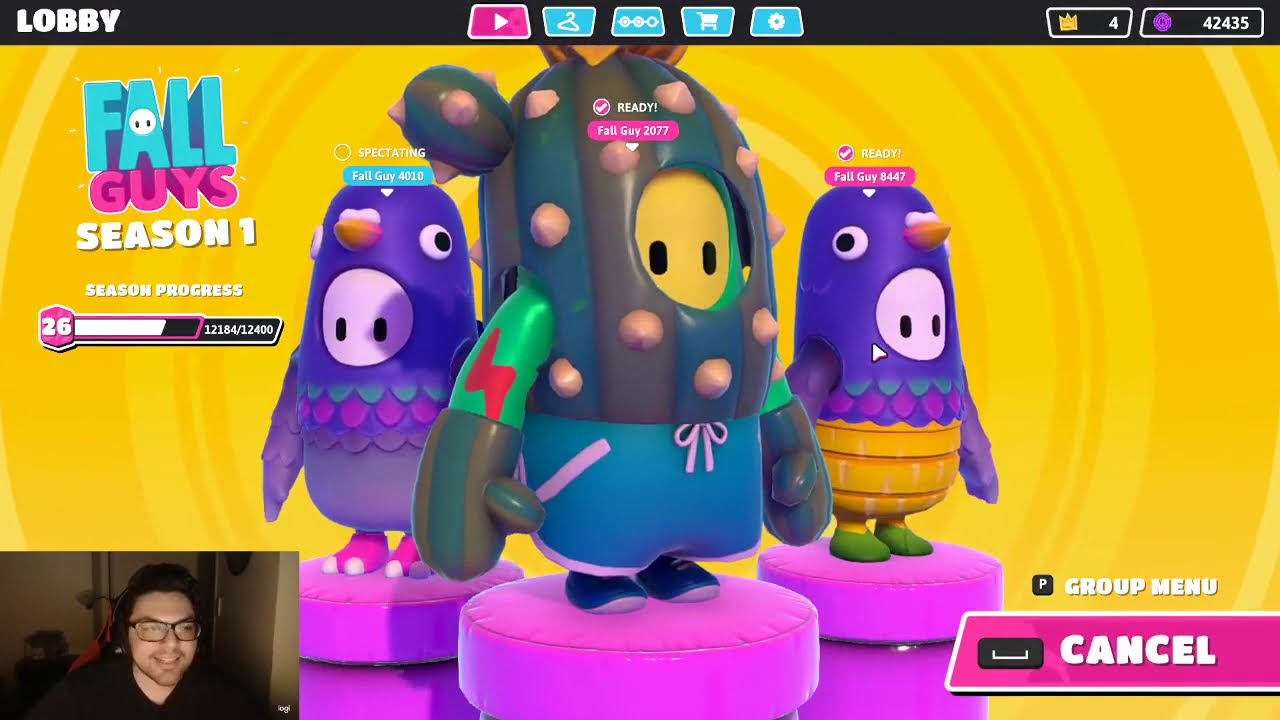 FUNNIEST FALL GUYS SQUAD CATCHING DUBS ?!?!?!?! | Fall Guys stream ...