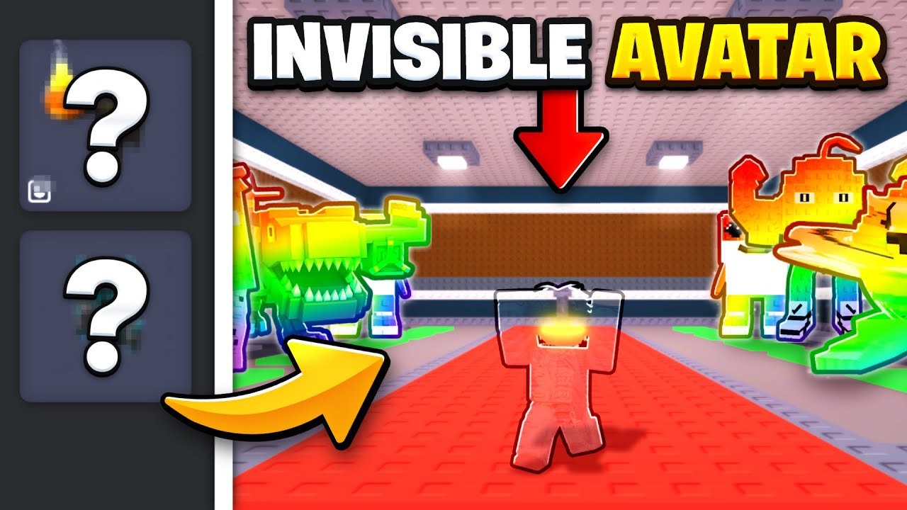 HOW TO GET INVISIBLE AVATAR IN STEAL A BRAINROT.. - YouTube
