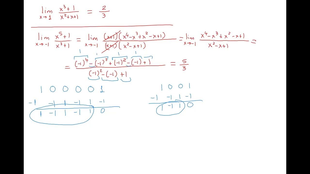 Calculus for Life Sciences - Lecture 16: Limits And Operations - The Conjugate Quantity trick ...