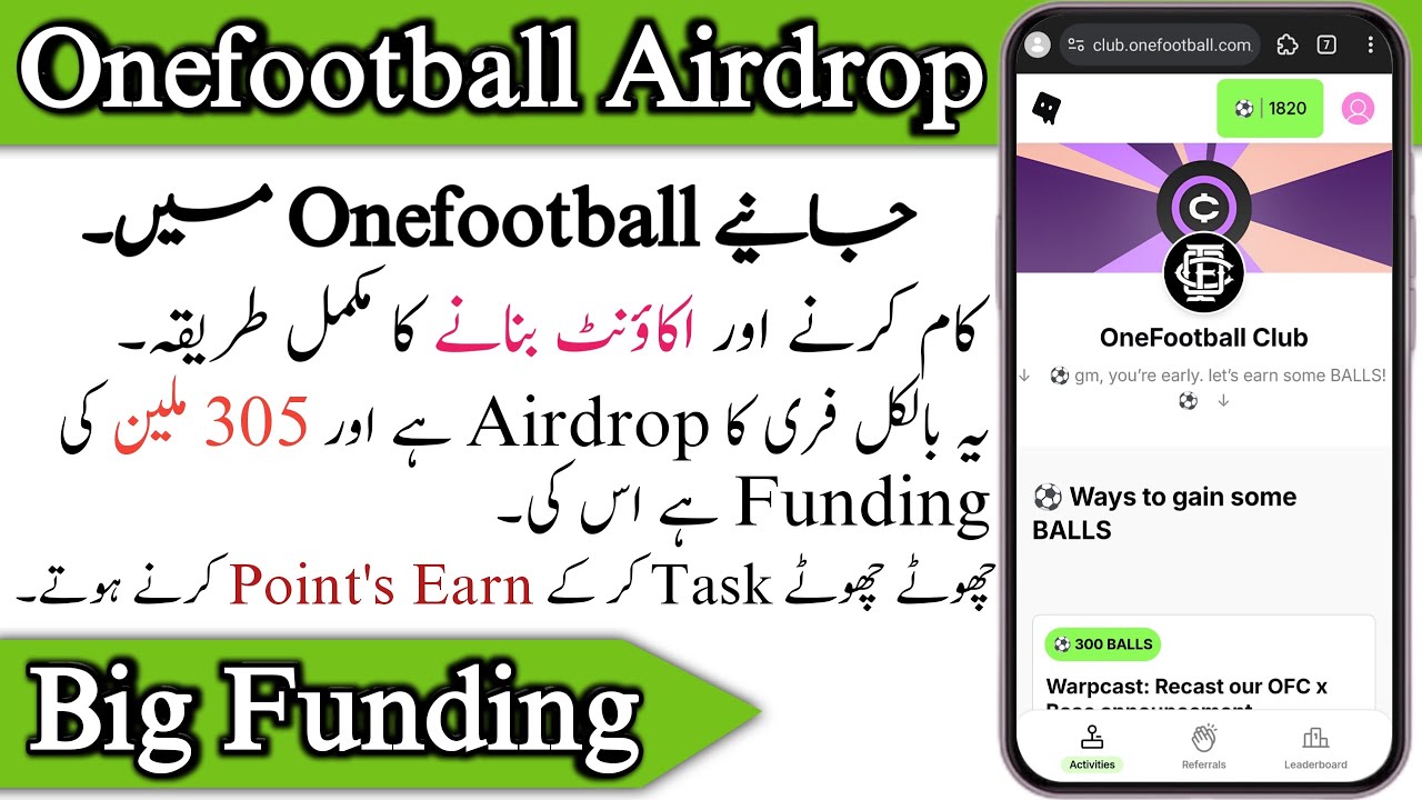Onefootball | Onefootball Airdrop | Onefootball Club Airdrop ...