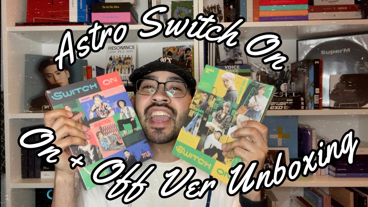 ASTRO (아스트로) - SWITCH ON ALBUM UNBOXING 💜 - YouTube