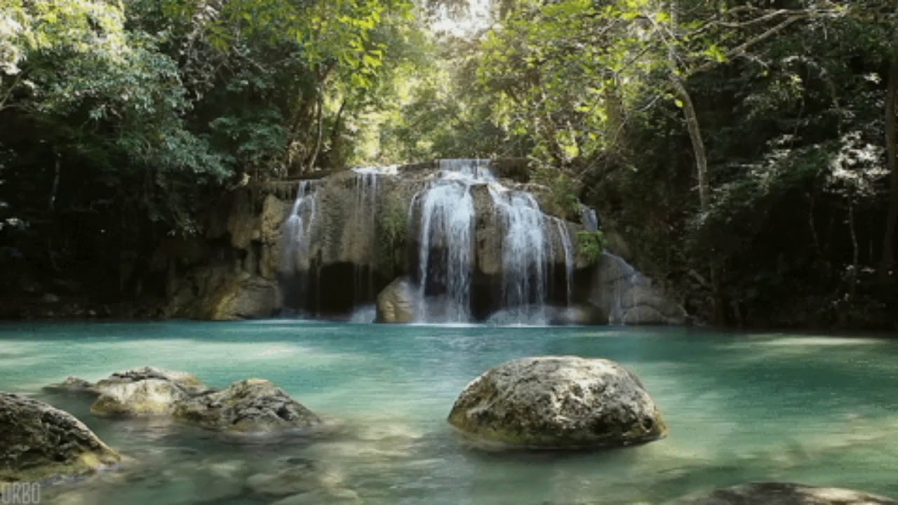 Relaxation, Waterfall, Peace. - YouTube