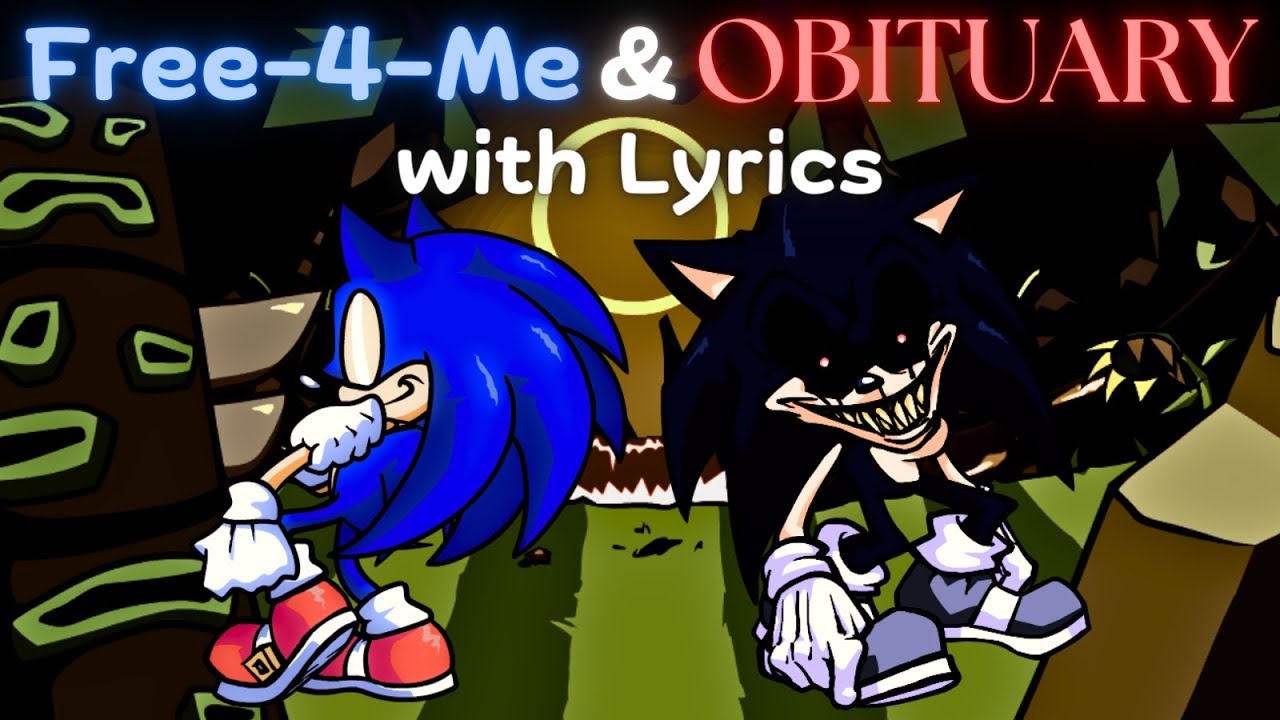 FNF RodentRap - Free 4 Me + Obituary with Lyrics - YouTube