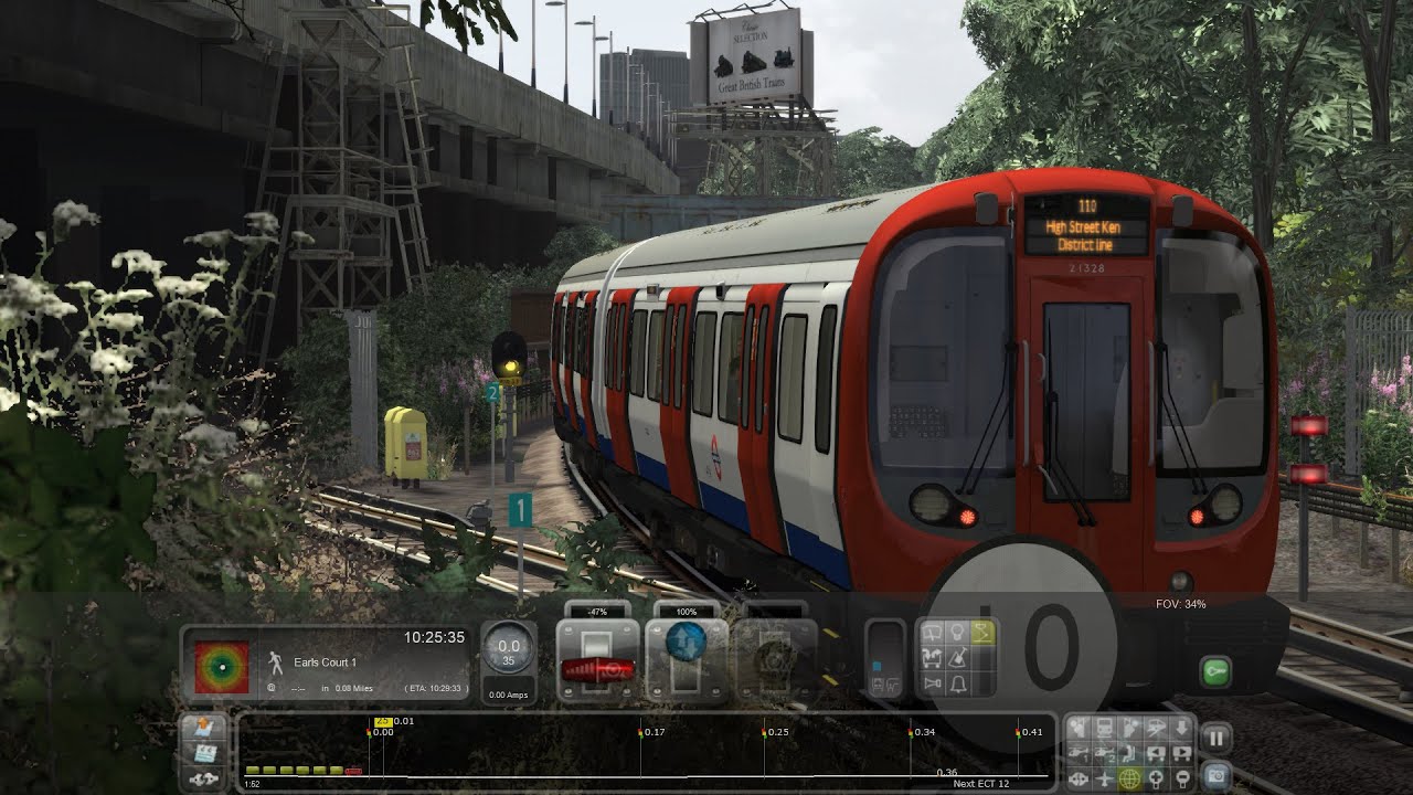 Train Simulator 2020: District Line | AI S7 trains only | Final T/OP ...