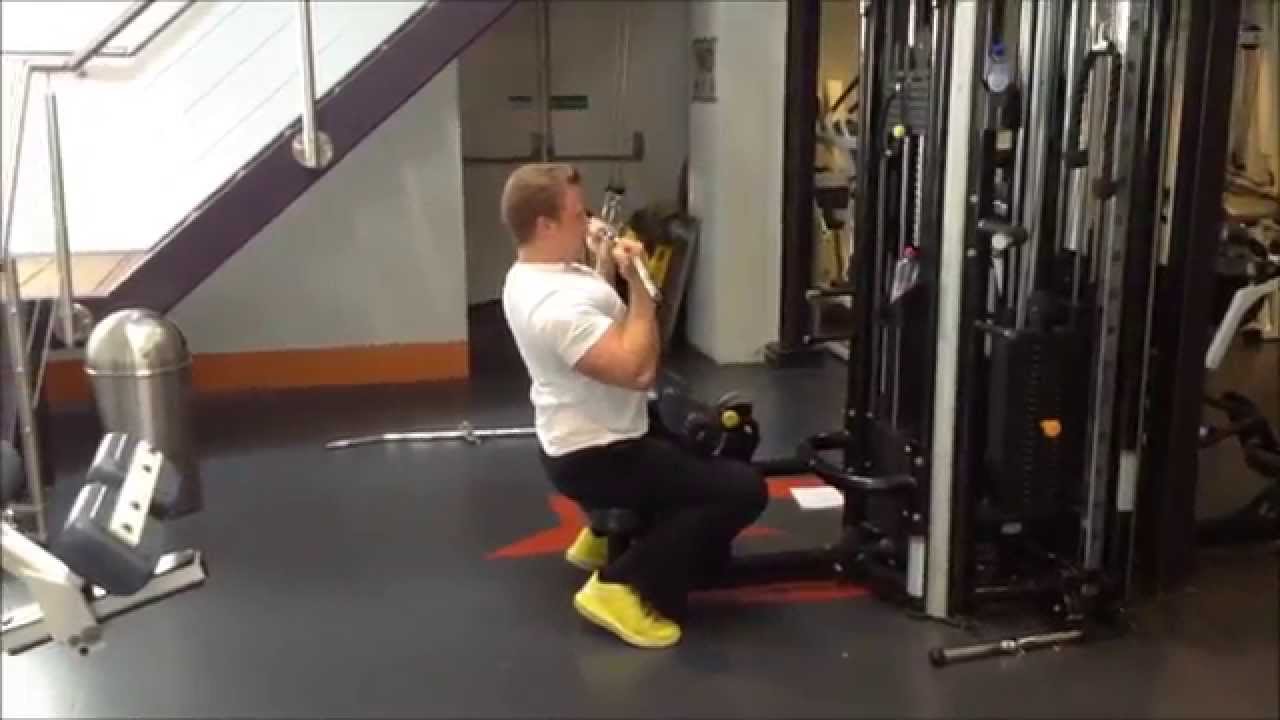 Medium Grip Reverse Lat Pulldowns - YouTube