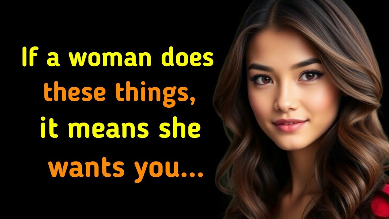 If a woman does these 7 things, she wants you very much | psychology ...