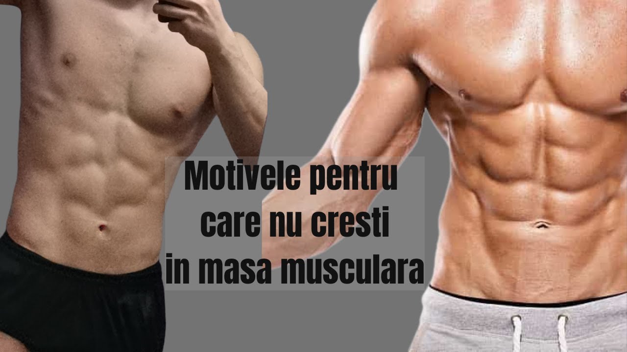 Cum sa cresti in masa musculara?(FARA SUPLIMENTE) - YouTube
