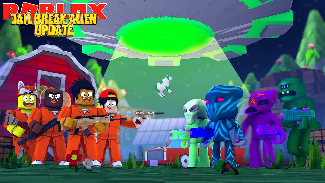 ROBLOX JAIL BREAK ALIEN UPDATE - CAN THE LITTLECLUB DEFEAT THE ALIEN ...
