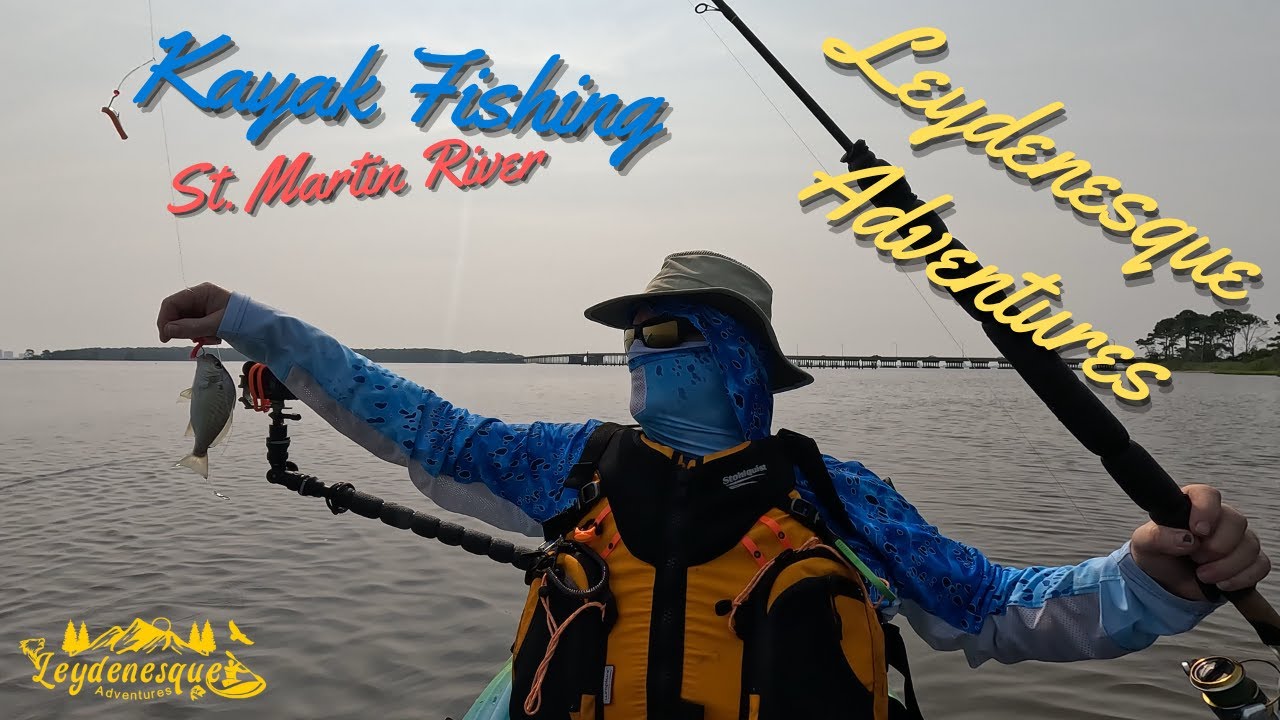 Kayak Fishing St. Martin River, Ocean Pines 2023 - YouTube
