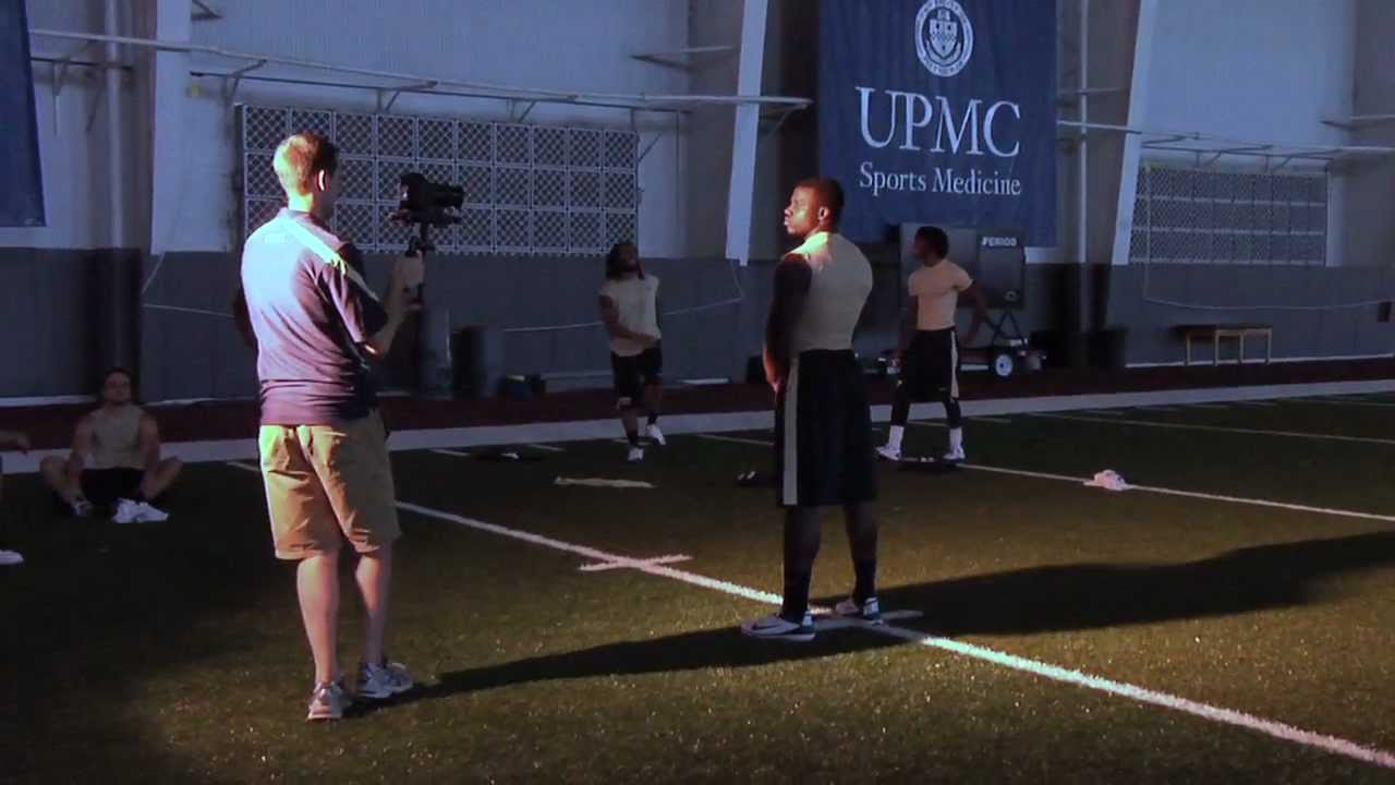Behind the Scenes - Pitt Football Video Shoot - YouTube
