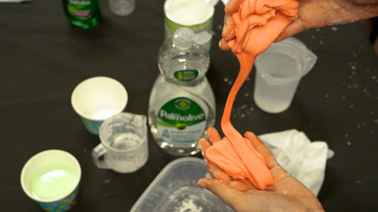 Shape Shifting Slimes: Butter Slime - YouTube