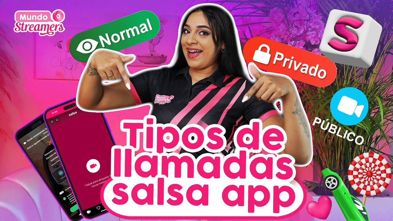 Salsa APP ️ Tipos de Videollamadas 🤩📲 2025 - YouTube