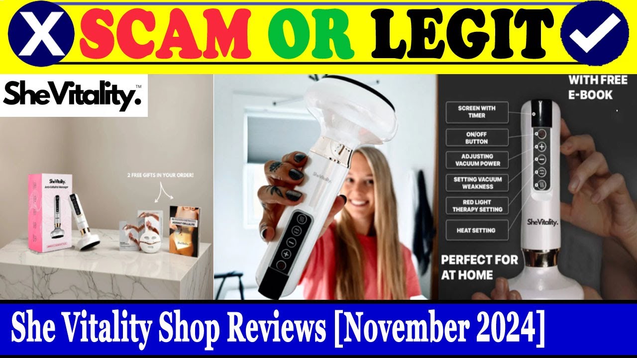 She Vitality Shop Reviews (Nov 2024) - Is This A Legit Or A Fake Site ...